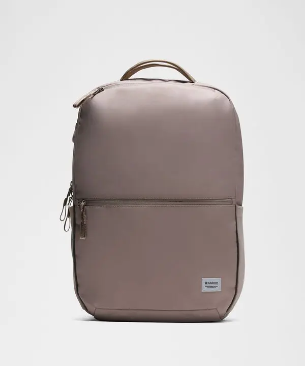 Lululemon Double-zip Backpack 22l - Warm Ash Grey