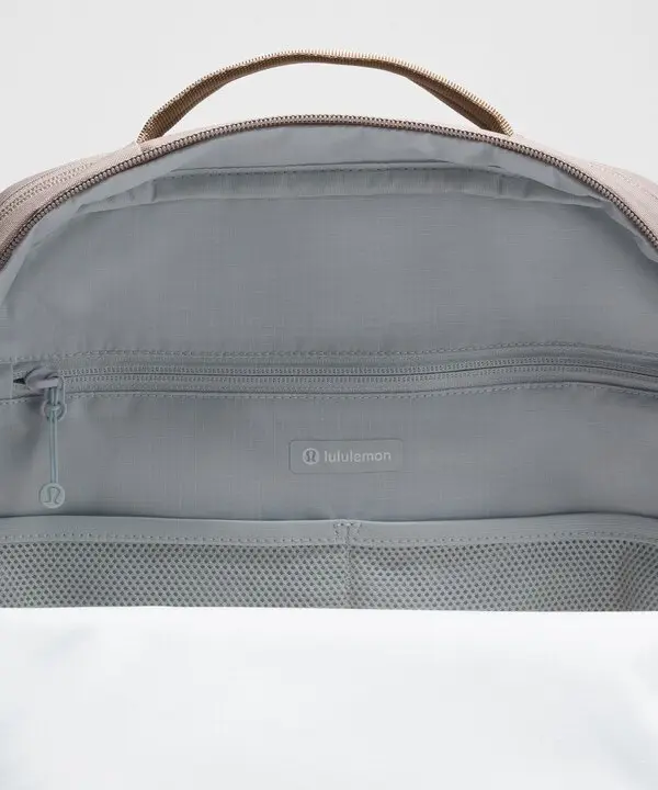 Lululemon Double-zip Backpack 22l - Warm Ash Grey