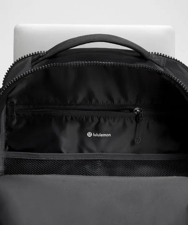 Lululemon Everyday Backpack 21l - Black/graphite Grey