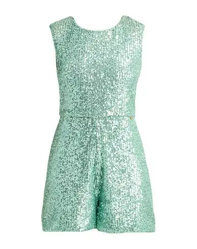 LIU •JO Sleeveless Playsuit With Sequins - Green