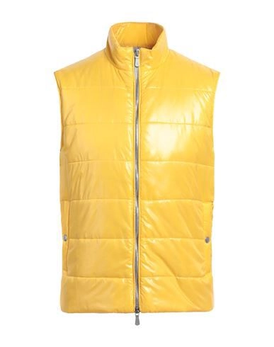 Eleventy Sleeveless Puffer Vest - Yellow
