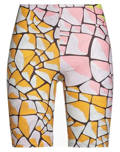 Emilio Pucci Printed Bike Shorts - Yellow