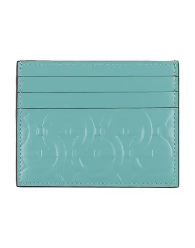 FERRAGAMO Cardholder Calfskin - Sky Blue