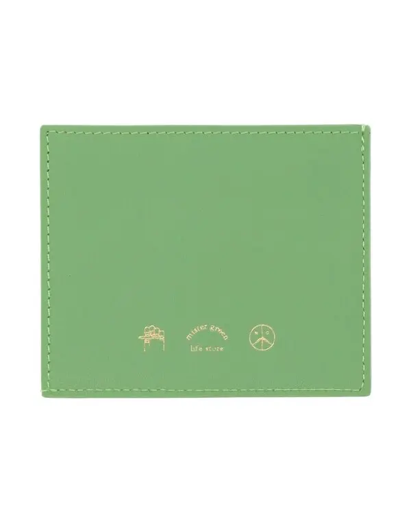 MISTER GREEN Cardholder Textile Fibers