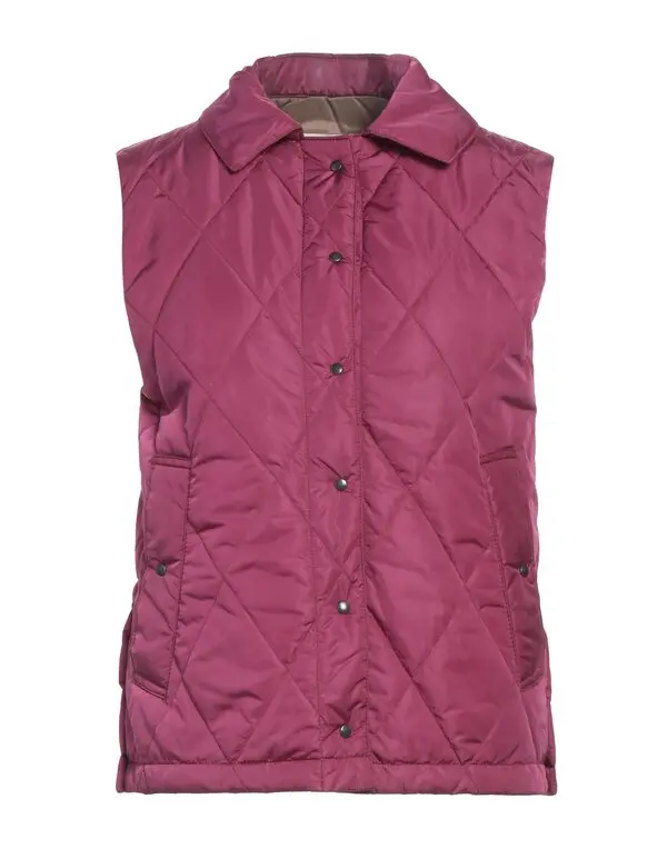 Mackintosh Quilted Vest - Red