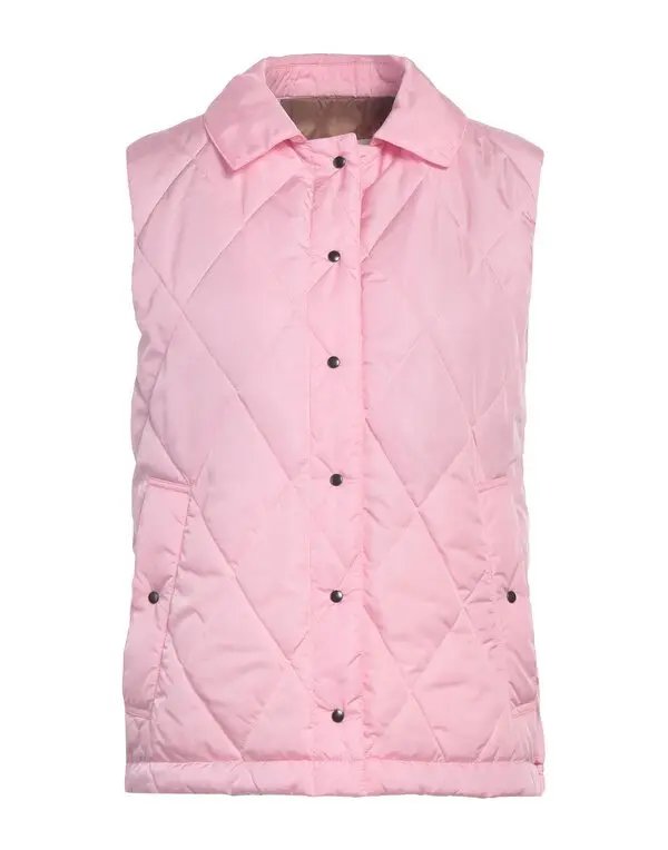 Mackintosh Quilted Sleeveless Vest - Pink