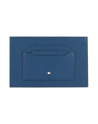 Montblanc Cardholder Leather - Blue