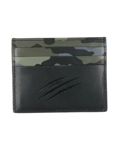 PLEIN SPORT Cardholder Cow Leather - Black