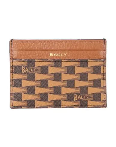 Bally Cardholder Camel Leather - Beige