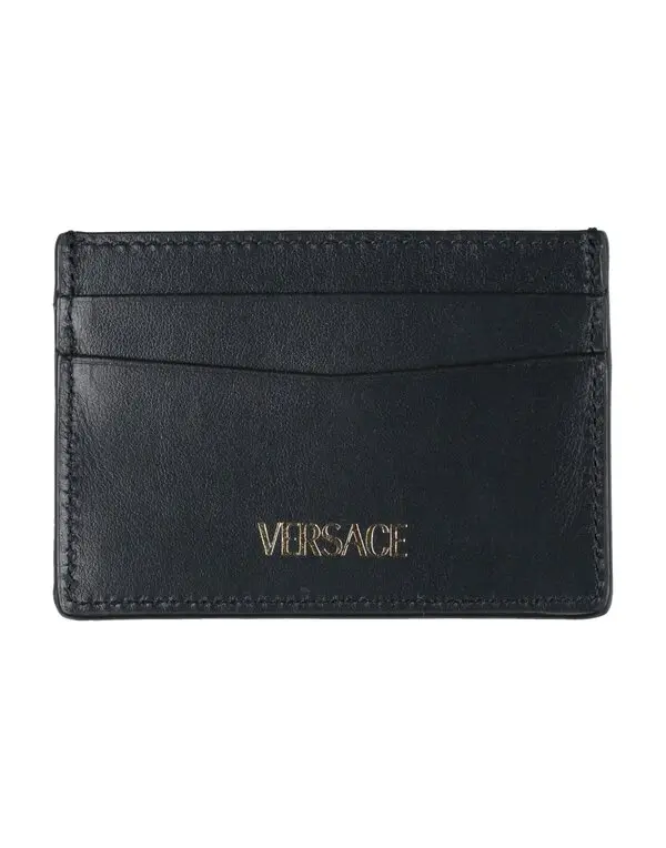 Versace Cardholder Leather - Black