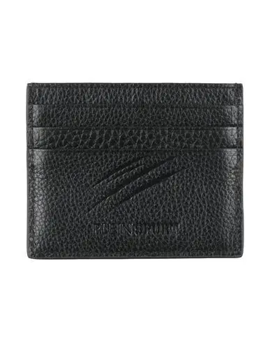 PLEIN SPORT Cardholder Cow Leather, Polyurethane