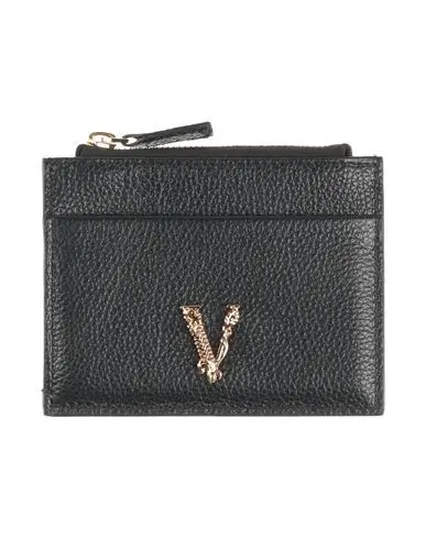 Versace Cardholder Calfskin - Black