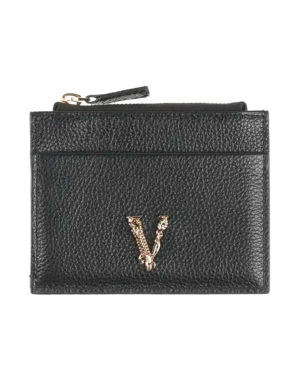 Versace Cardholder Calfskin - Black