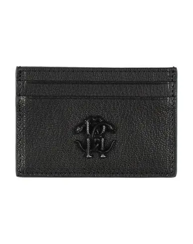 Roberto Cavalli Cardholder Leather - Black