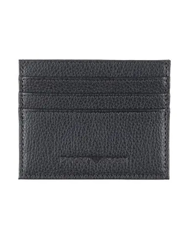 Emporio Armani Cardholder Midnight Calfskin - Blue