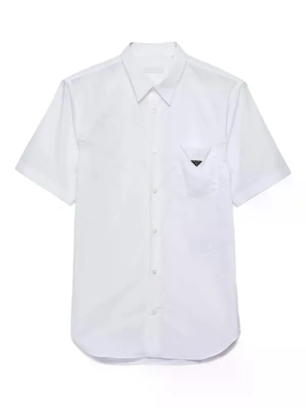 Prada Patch-pocket Short-sleeve Shirt