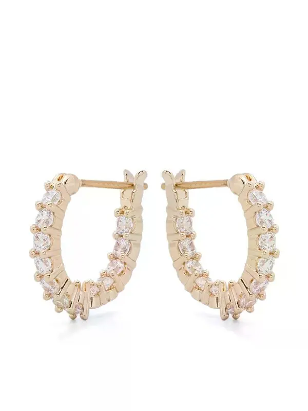 SWAROVSKI Matrix Vittore Hoop Earrings - Gold