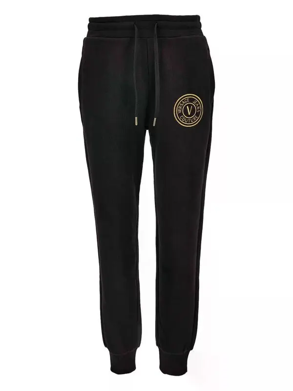 Versace Logo-plaque Drawstring Trousers
