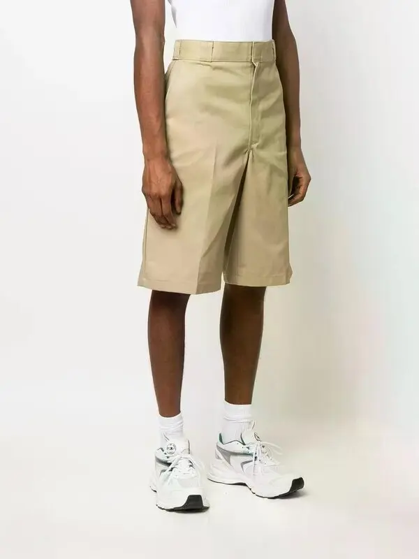 Dickies Logo-patch Bermuda Shorts - Neutrals