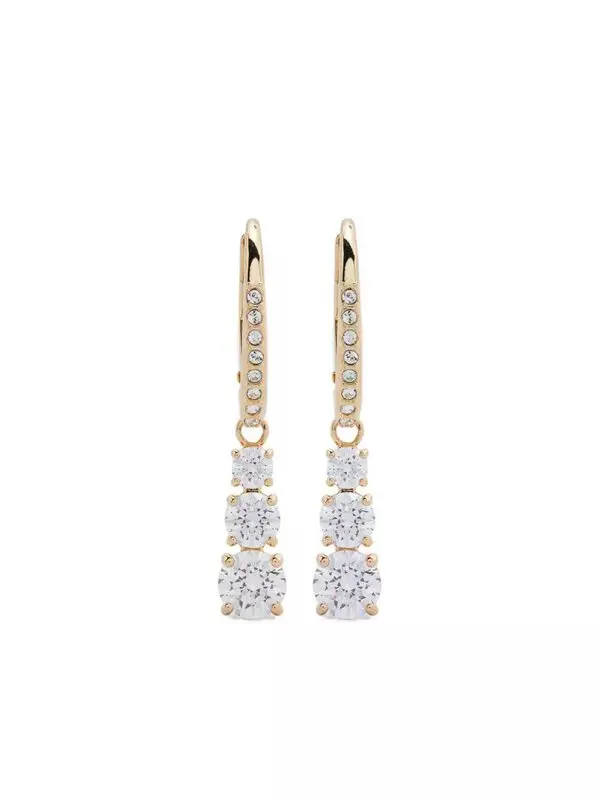 SWAROVSKI Stilla Attract Hoop Earrings - Gold