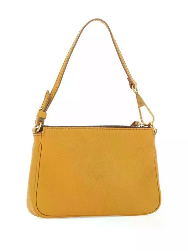 GIANNI CHIARINI Grain Leather Shoulder Bag
