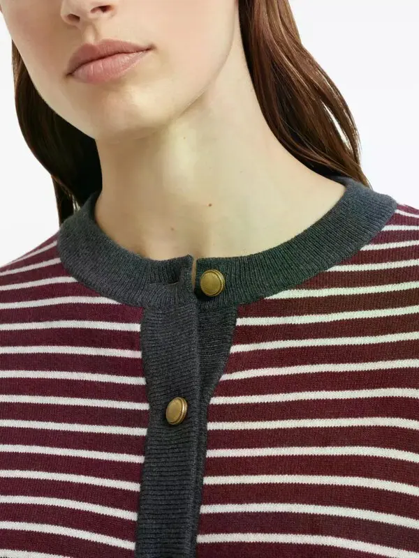 Brunello Cucinelli Striped Cardigan