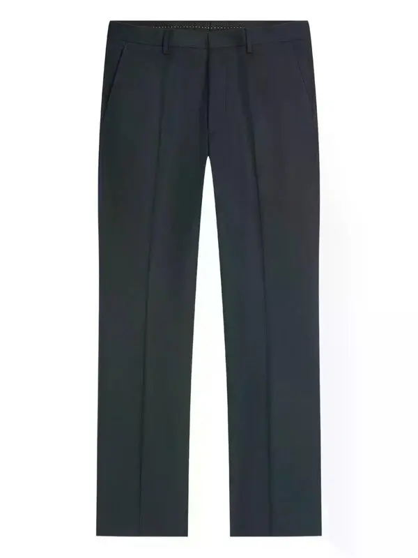 Dries Van Noten Cotton-blend Straight-leg Trousers