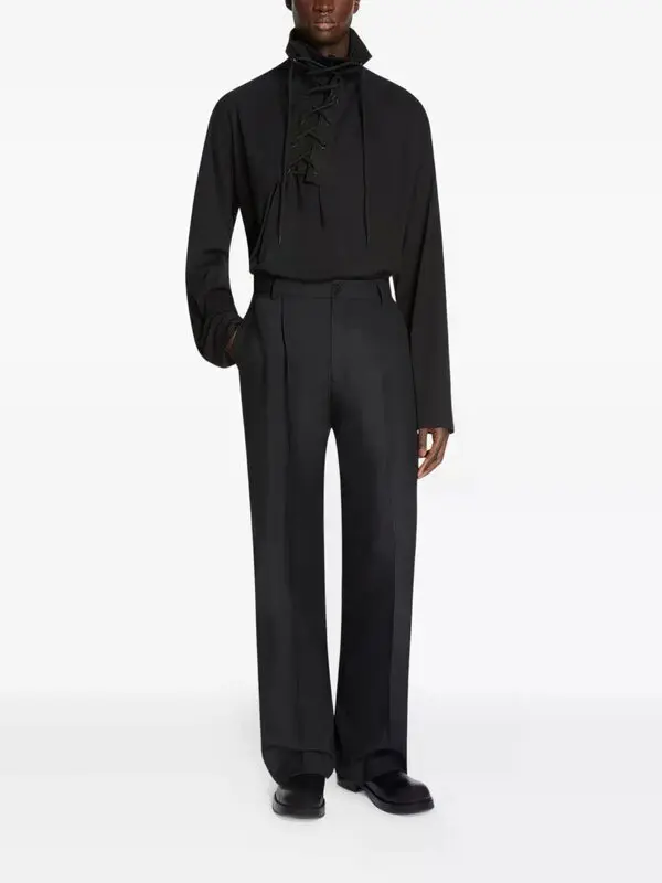 Dries Van Noten Wool Trousers
