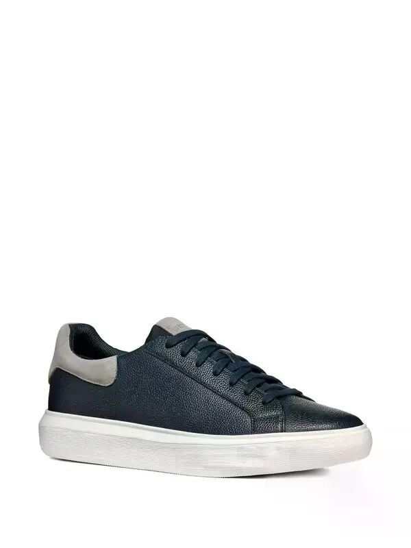 Geox Deiven Leather Sneakers