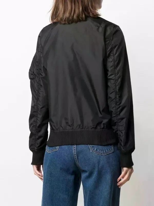 Alpha Industries Baseball-collar Track Jacket - Black