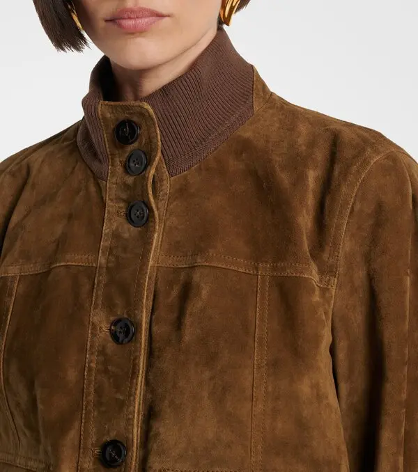 TOM FORD Suede Bomber Jacket