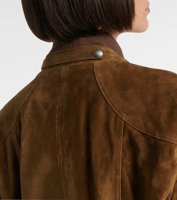 TOM FORD Suede Bomber Jacket