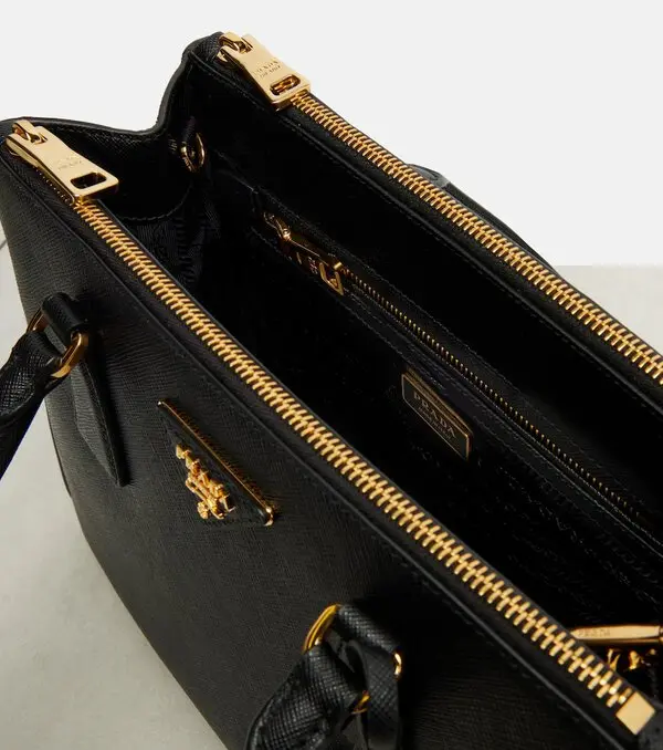 Prada Galleria Medium Leather Tote - Black