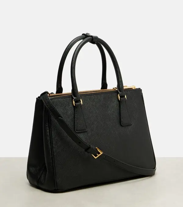 Prada Galleria Medium Leather Tote - Black