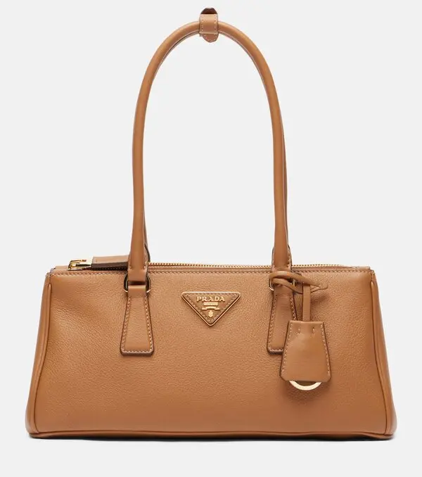 Prada Galleria Medium Leather Tote - Brown