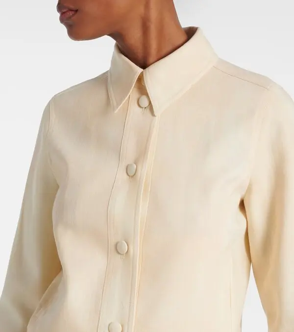Gabriela Hearst Tereza Short Virgin Wool Jacket