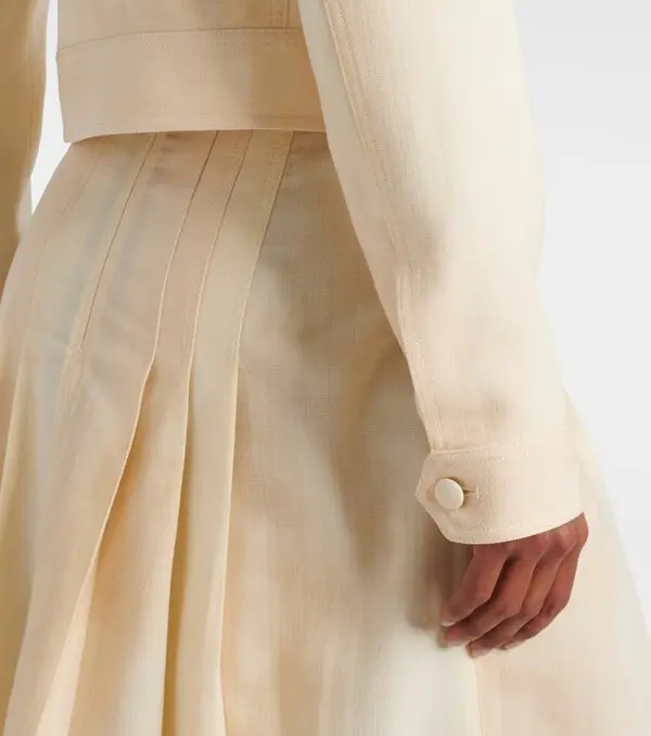 Gabriela Hearst Tereza Short Virgin Wool Jacket