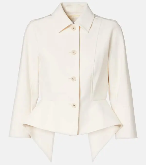 Max Mara Peplum Jacket