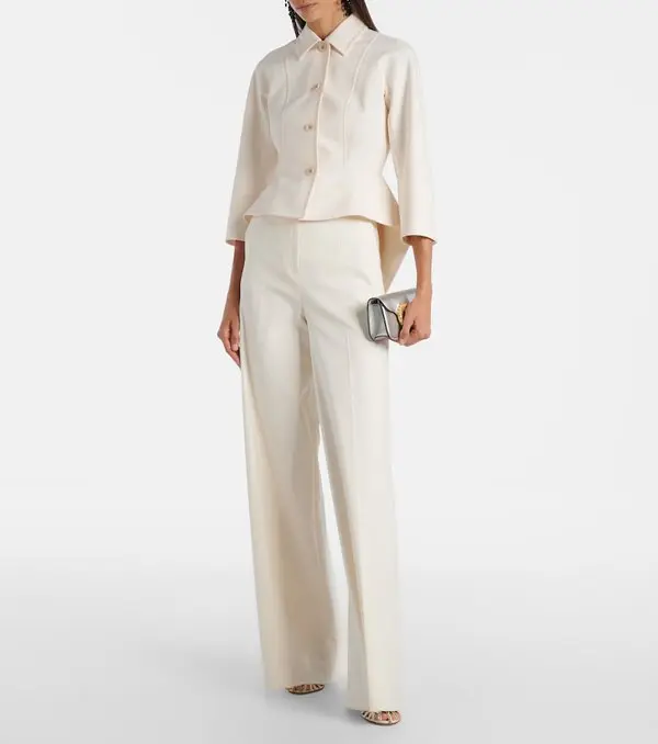 Max Mara Peplum Jacket