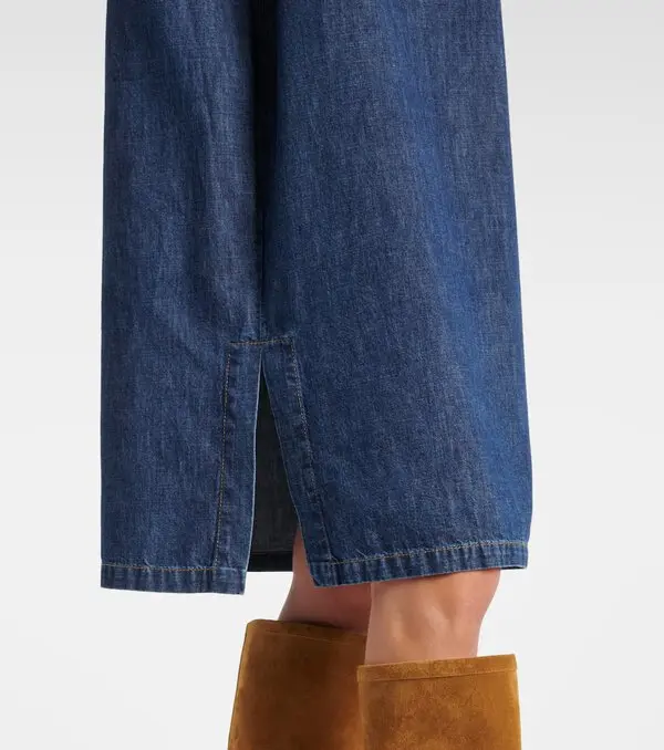 Valentino Garavani Denim Shirt Dress