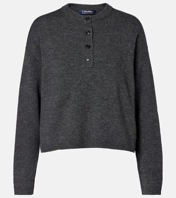 Max Mara Wool And Cashmere Sweater - Grey