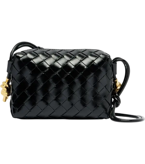 Bottega Veneta Loop Mini Leather Crossbody Bag