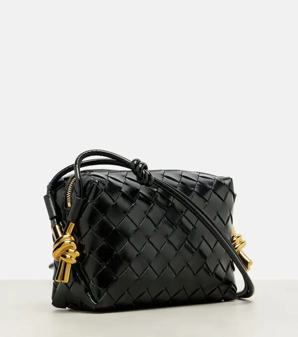 Bottega Veneta Loop Mini Leather Crossbody Bag