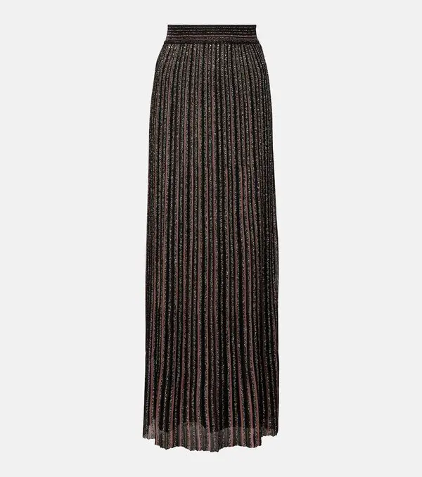 Missoni Zig Zag Sequined Maxi Skirt - Multicoloured