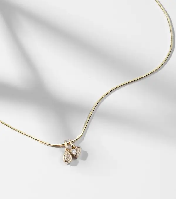 ROXANNE FIRST 14kt Yellow Pendant Necklace With Diamonds