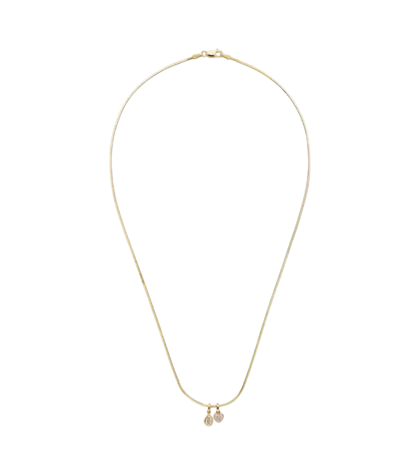 ROXANNE FIRST 14kt Yellow Diamond Pendant Necklace - Gold