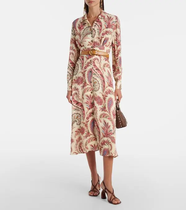 Etro Paisley Shirt Dress - Multicoloured