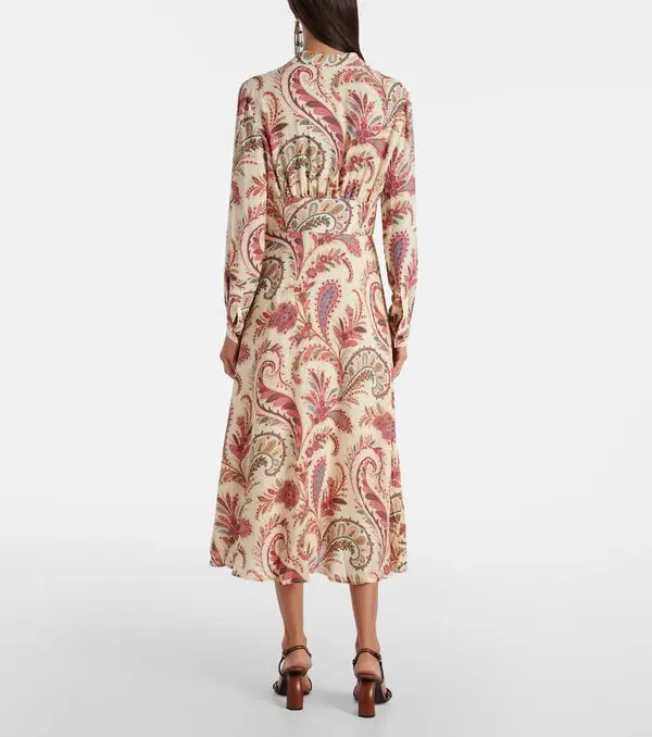 Etro Paisley Shirt Dress - Multicoloured