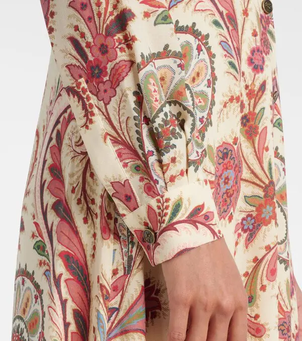 Etro Paisley Shirt Dress - Multicoloured