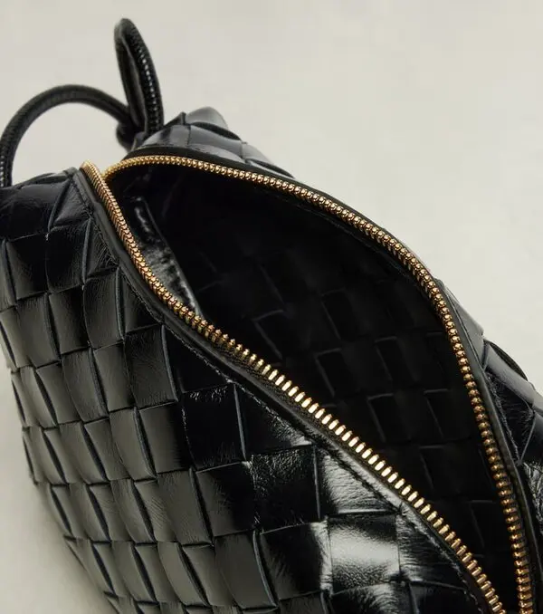 Bottega Veneta Loop Mini Leather Crossbody Bag
